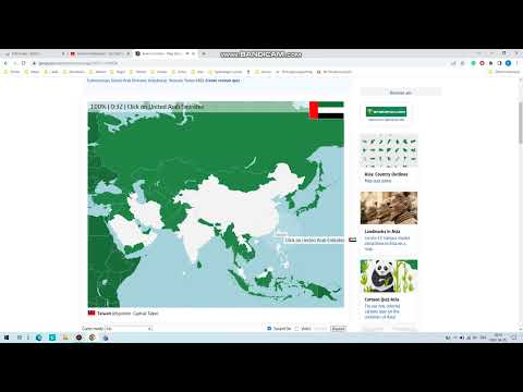 Asia Map Quiz on Seterra