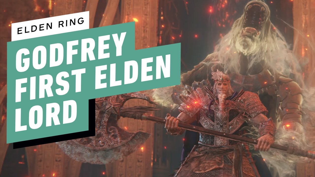 Elden Ring Gameplay Walkthrough - Godfrey, First Elden Lord Boss Guide (Leyndell, Ashen Capital)
