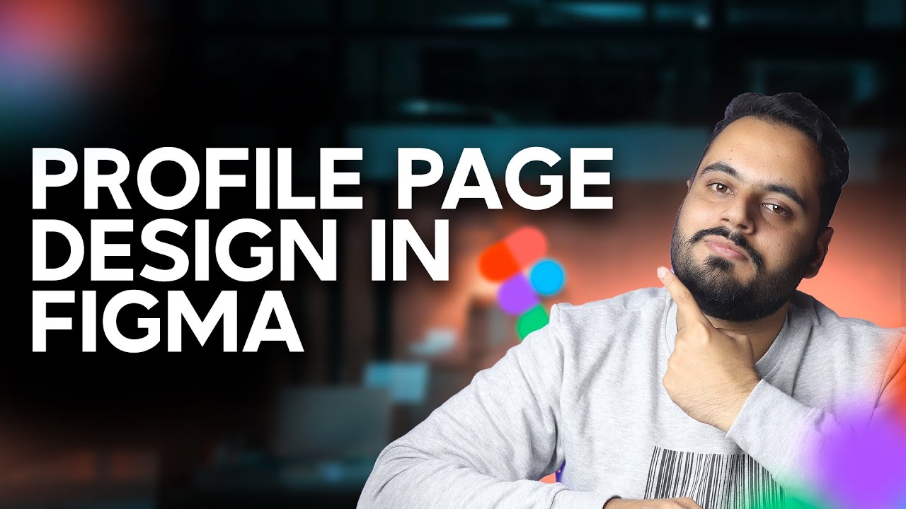 Mobile App Profile Page Ui Design in Figma Tutorial