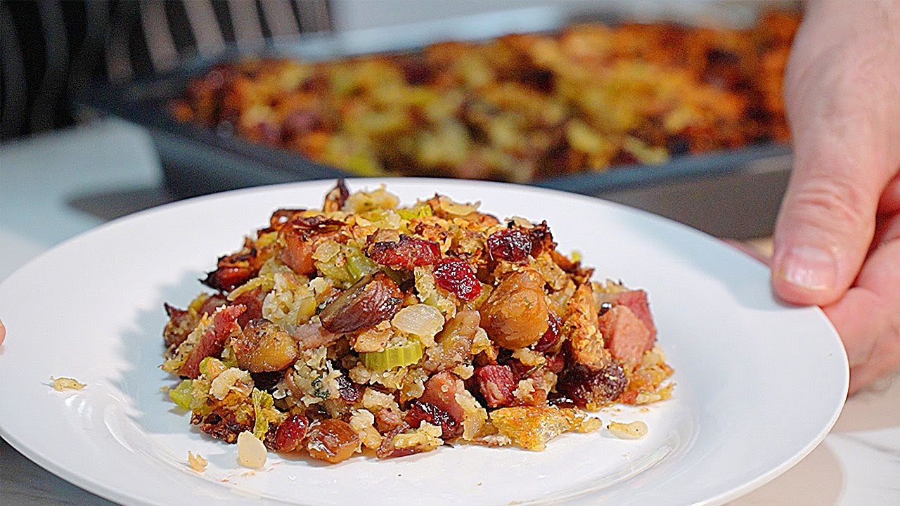 Christmas Chestnut Stuffing Savory & Sweet Recipe