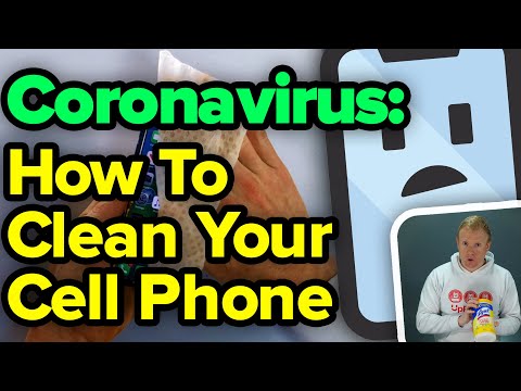 How to Clean Your Cell Phone and not Damage it Permanently | Video of ...