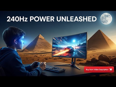 Why Gamers Are Obsessed with This 240Hz Curved Monitor | Sceptre 24.5'' Review