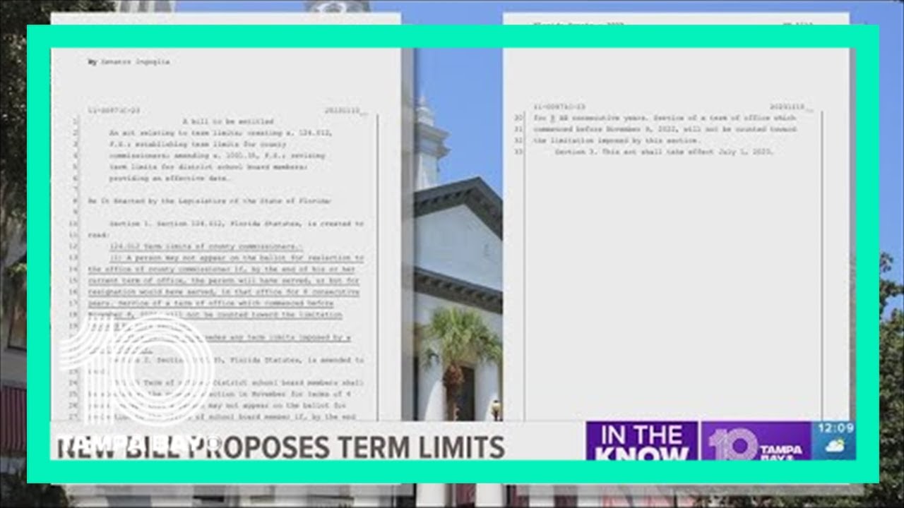 New Florida bill proposes term limits