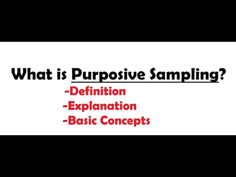 What is Purposive Sampling with Examples?
