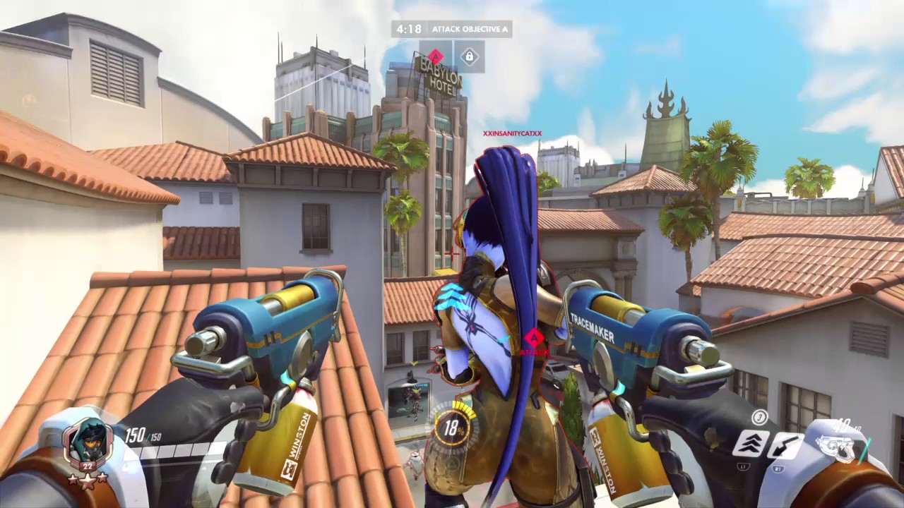 Overwatch: Widow butt