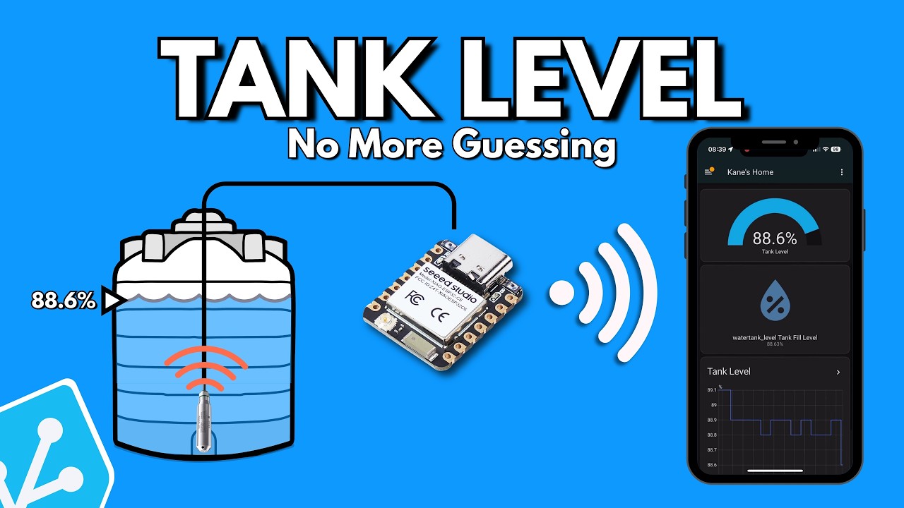 I Built a BETTER Solar-Powered Water Tank Level Sensor...