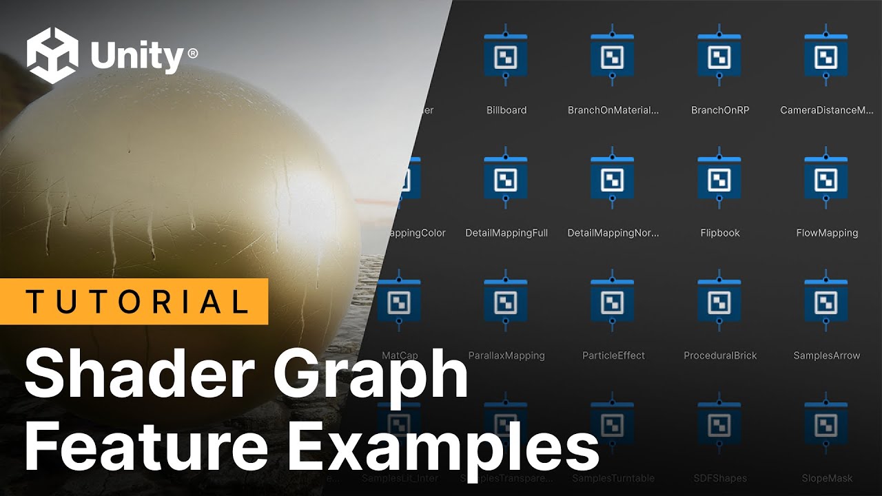 Shader Graph: Learn with Feature Examples | Tutorial