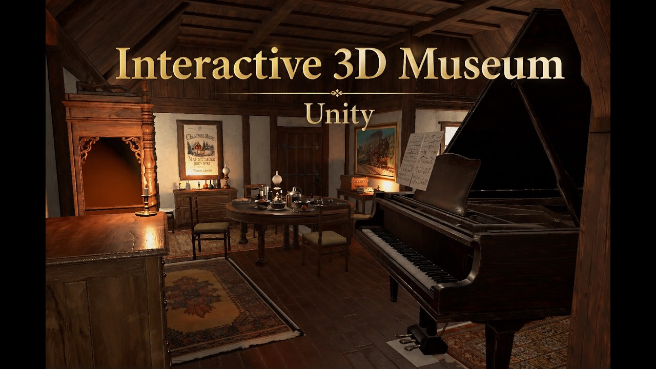 Interactive 3D Museum - Unity - Updated Version