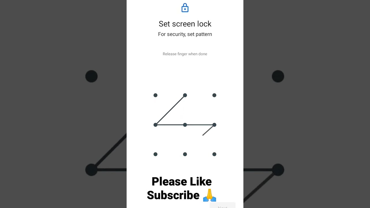 Simple Pattern Lock 🔥#viral #short #like #subscribe #support 🙏