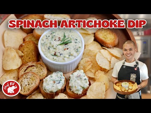 CHEF RV's SPINACH ARTICHOKE DIP