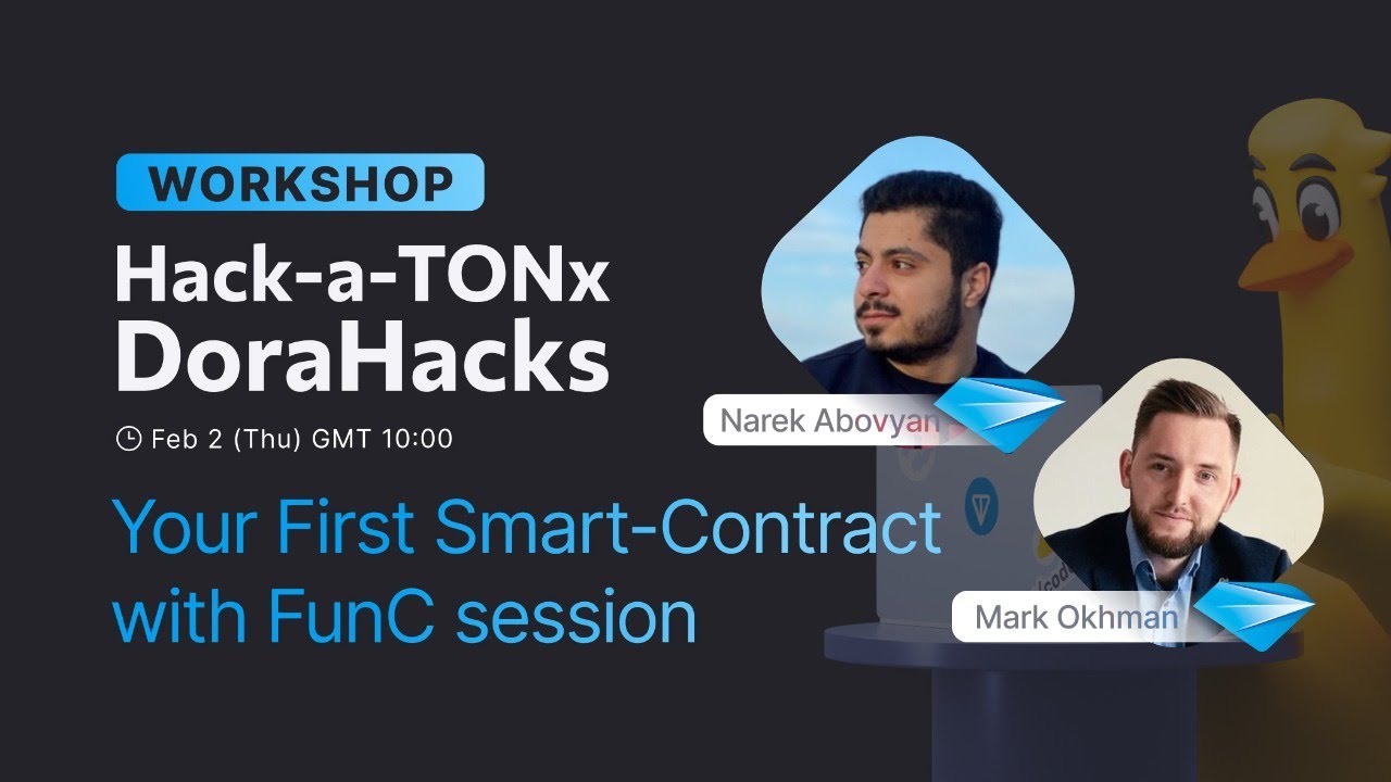 Your First Smart-Contract with FunC session
