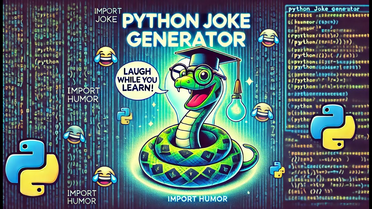 Python Joke Generator | Fun & Easy Project! | Python Mini Project