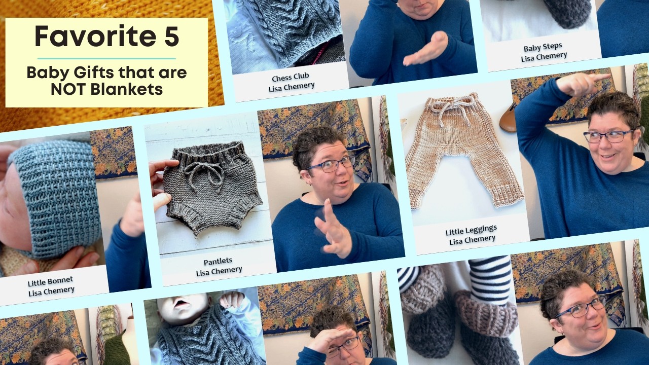 5 Knitting Patterns for Fast Baby Gifts that are NOT Blankets