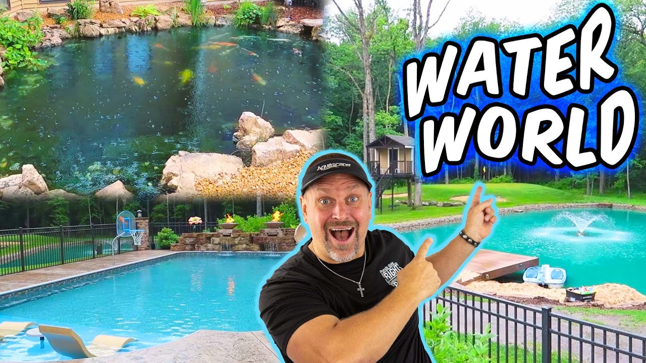 This is the ULTIMATE KOI FISH PARADISE!