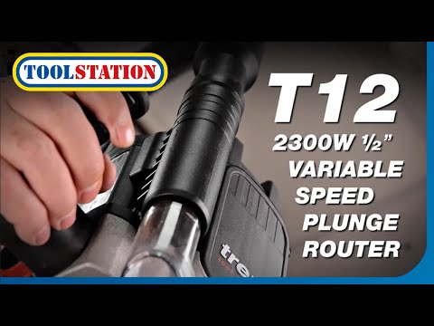 Trend T12 1/2" Variable Speed Router 230V | Toolstation