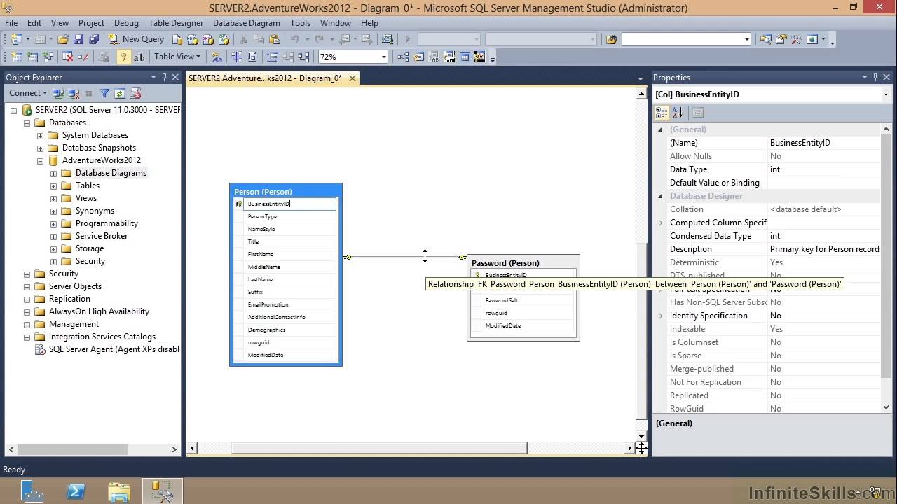 Microsoft SQL Server Exam 70-461 Tutorial | Utilizing Diagrams