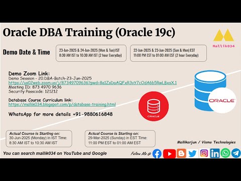 Day_1_Demo_Session | DBA Course | Oracle Architecture