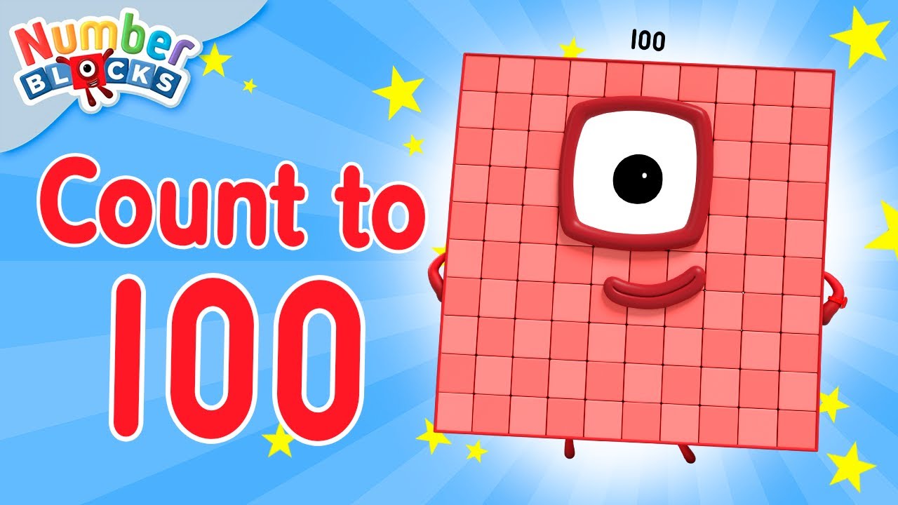 Learn to Count from 1 to 100! 🎲 l Counting for Kids | 12345 | @Numberblocks