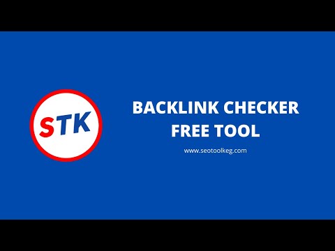 Backlink Checker Free Tool by SEO Tool Keg