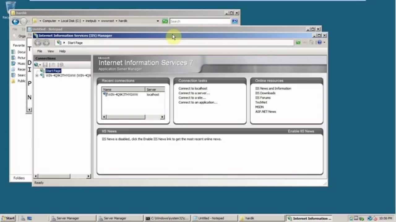 IIS 7 configuration over SSL (HTTPS)