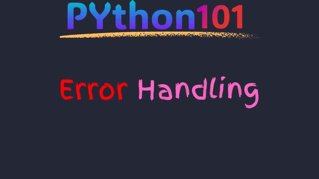 Python Error Handling Explained: Catching Exceptions with Try, Except, and Finally.