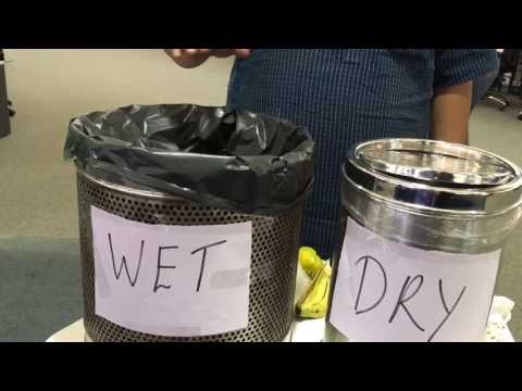 How to segregate house garbage?