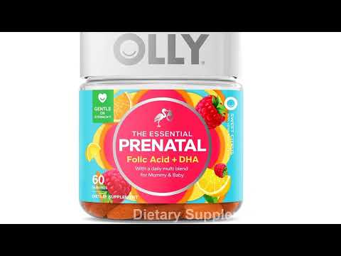 Review Olly The Essential Prenatal Gummy Multivitamin