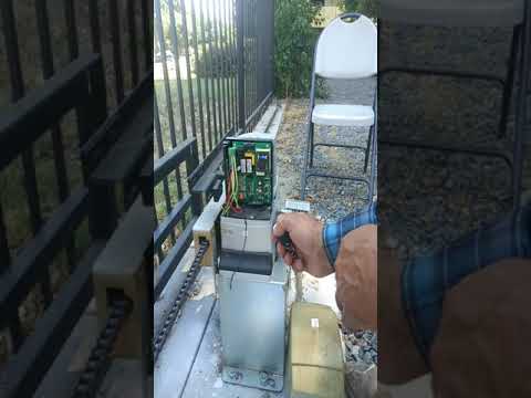 Remote control setup for aleko control box