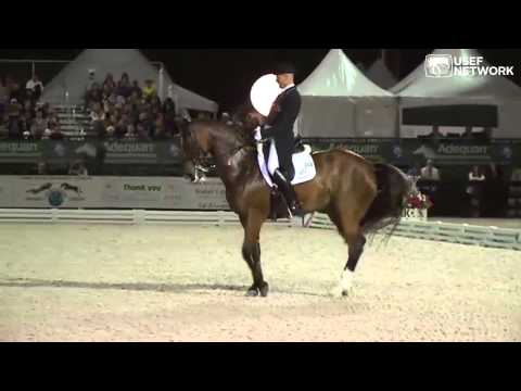 Lars Petersen & Mariett win Grand Prix Freestyle at #AdequanGDF