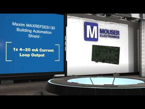 Maxim MAXREFDES130 Shield for Building or Home Automation | New Product Brief
