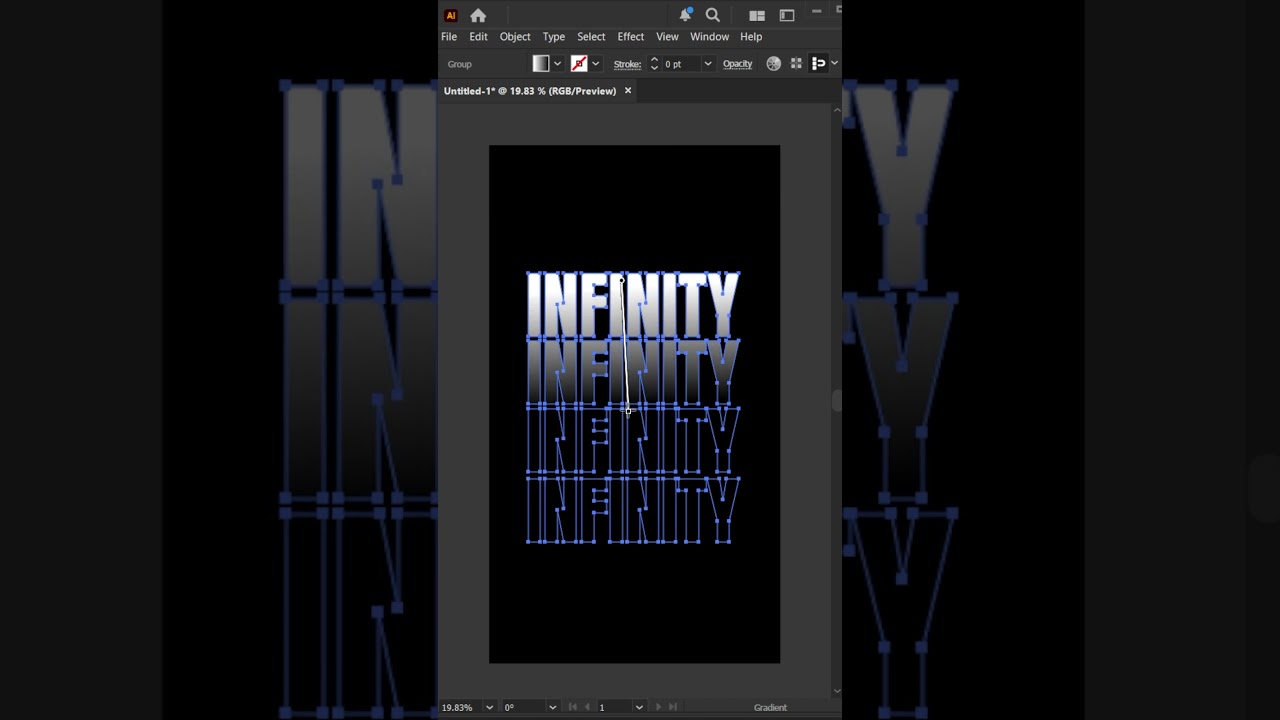 Illusion effect in Adobe Illustrator cc Tutorial