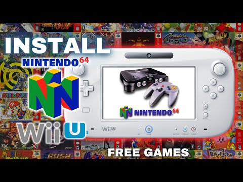 How to install and play Nintendo 64 Mod on Wii U | Tiramisu | N64 Emulator Roms Not64 Channel