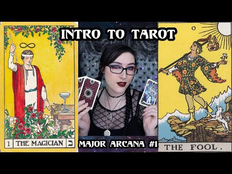 Tarot for Beginners Intro to Major Arcana | #1 The Fool, The Magician