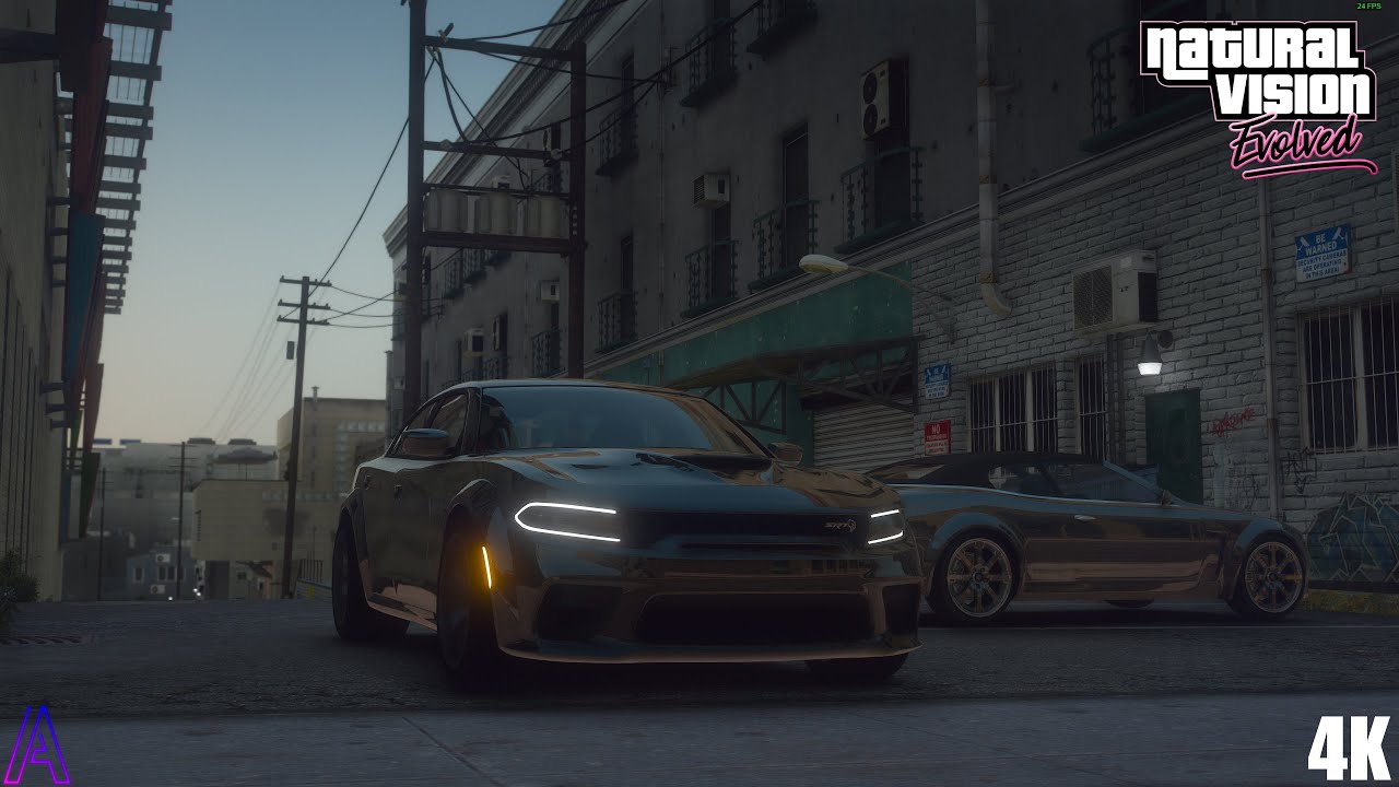 Dodge Charger Hellcat Widebody | GTA5 | NVE | 4K60