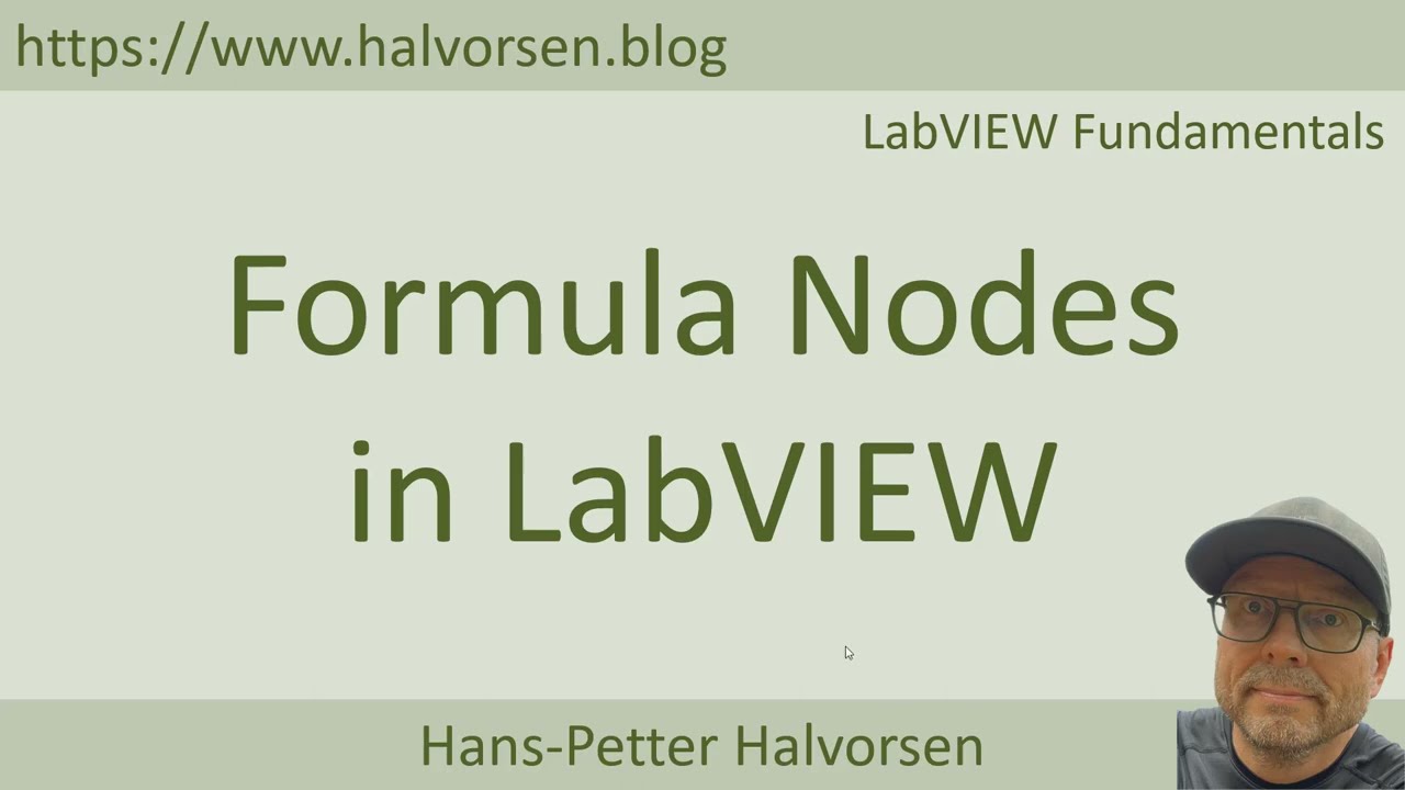 Formula Node in LabVIEW