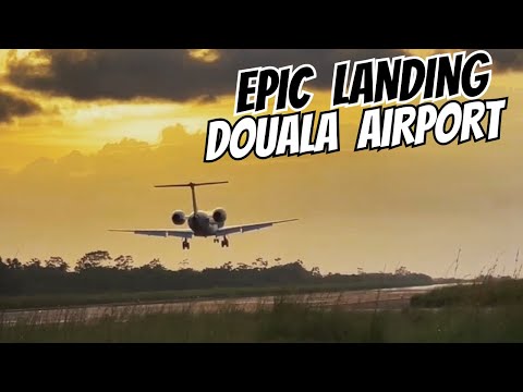 Epic landings at Douala international airport.| Astonishing moments| Engines Roars