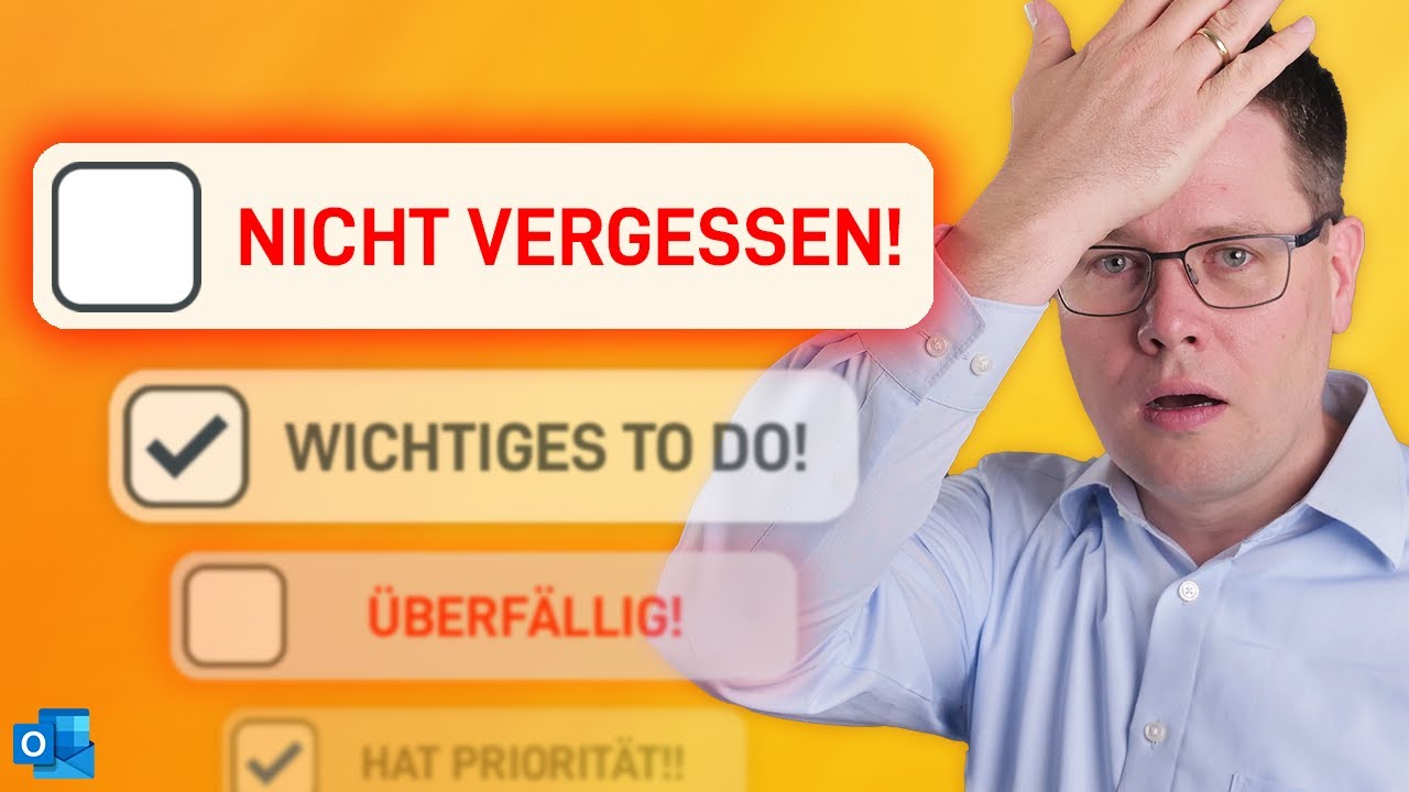 🚀 Wie ich mit Outlook nie wieder eine einzige Aufgabe vergesse (das ultimative To Do System)