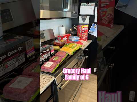 SAMS CLUB WEEKLY GROCERY HAUL | FAMILY OF 6 #budgeting