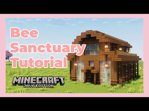 Minecraft Bee Sanctuary Tutorial!
