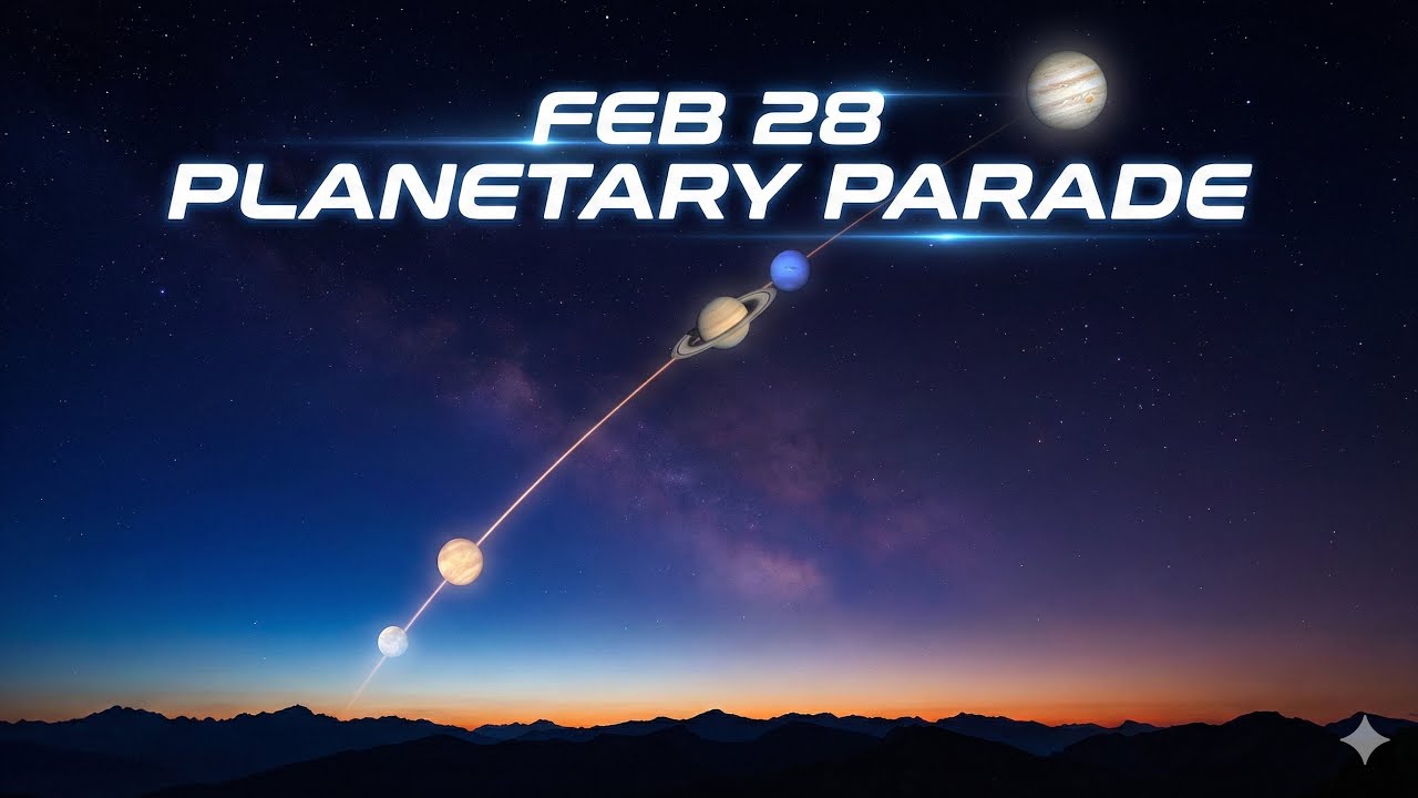 The Great Planetary Parade of Feb 2026: How to See 6 Planets Align