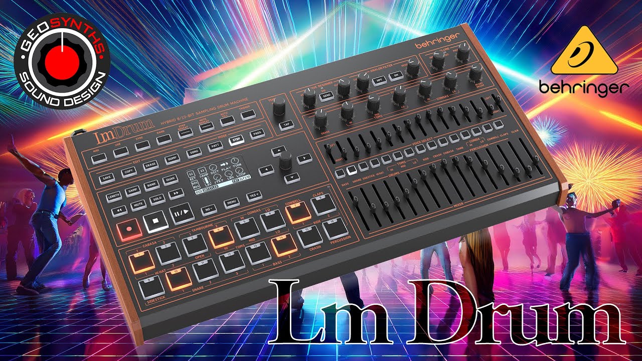 Behringer LM Drum - My First Steps!