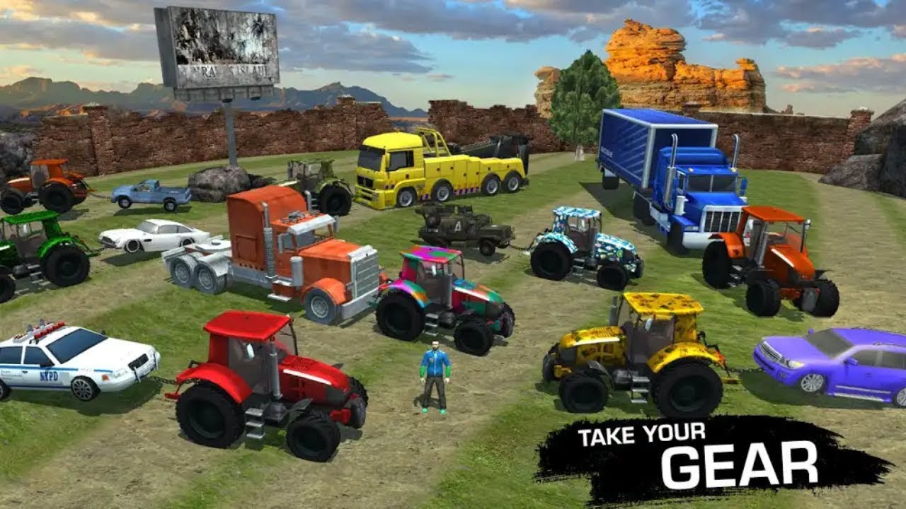 Tractor Pulling USA 3D [Android - Gameplay] HD