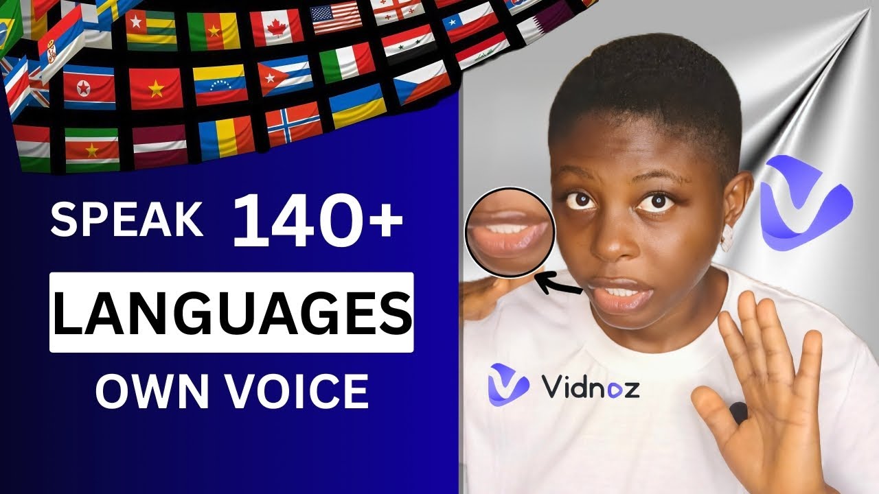 Speak Any Language with AI Video Translator | Own Voice | Vidnoz