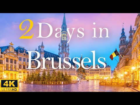 Hoe breng je 2 dagen door in BRUSSEL, België? | Reisroute