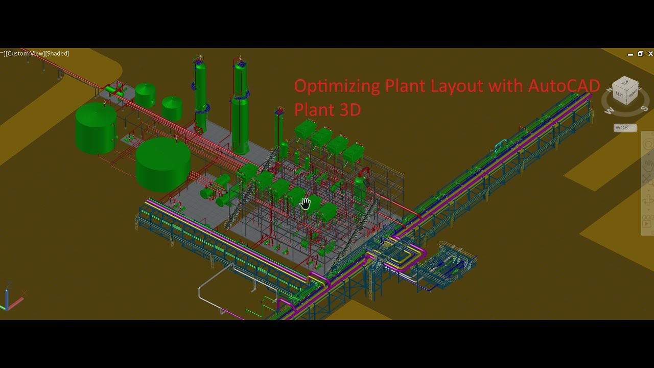 Optimizing Plant Layout with AutoCAD Plant 3D