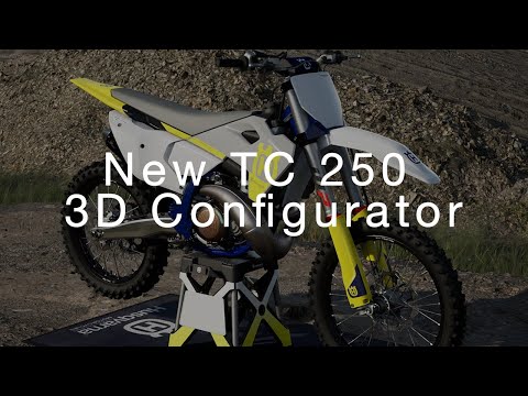 New TC 250 3D Configurator | Husqvarna Motorcycles