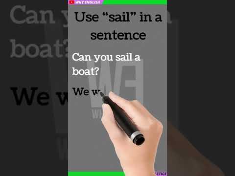#short #shorts Use #sail in a sentence | Why English