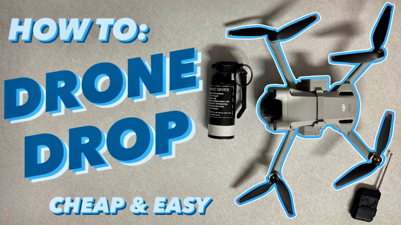 How To: Drone Drop Anything