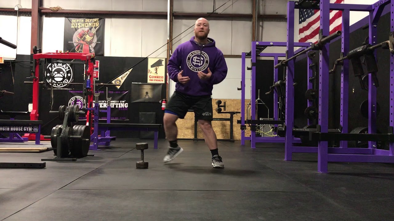 TheStrengthHouse.com - Dumbbell Goblet Lateral Lunge