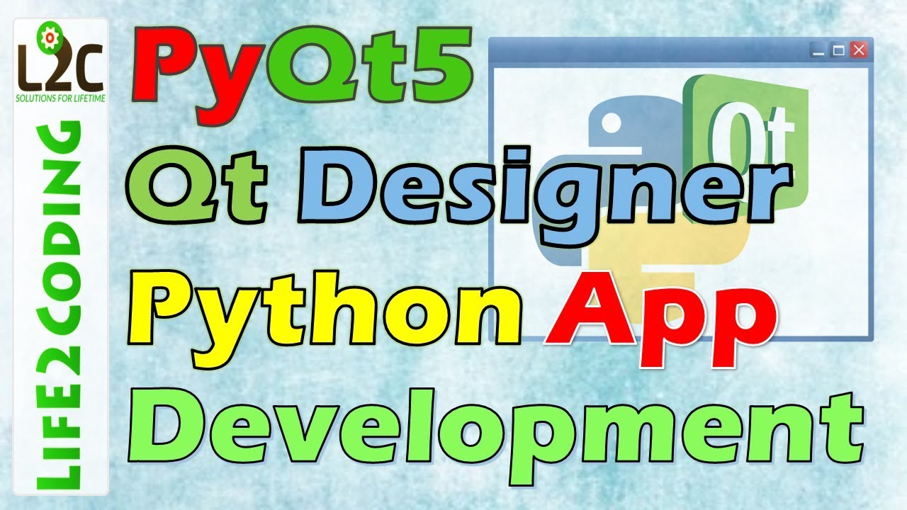 Create Python GUI Application using PyQt5 Designer with Python 3.6.3